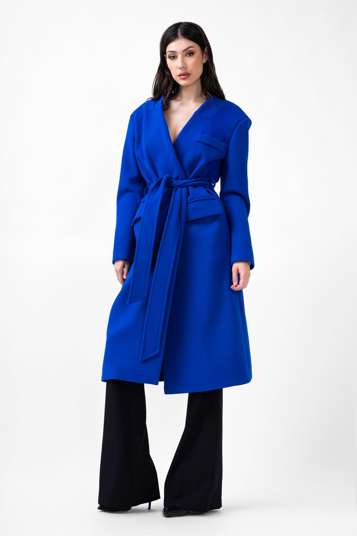 Electric Blue Overcoat – Bluzat
